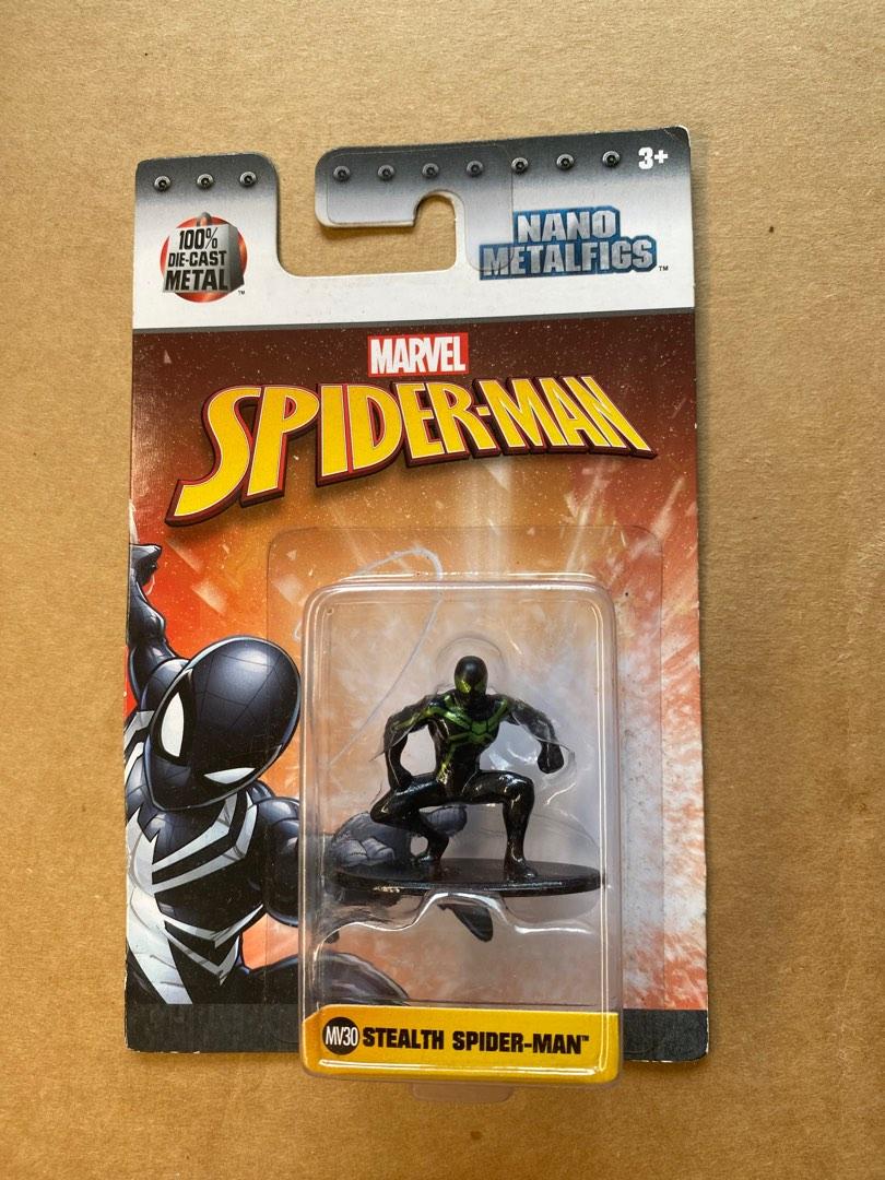 Nano metalfigs marvel war machine spider-man iron man spider-girl ...