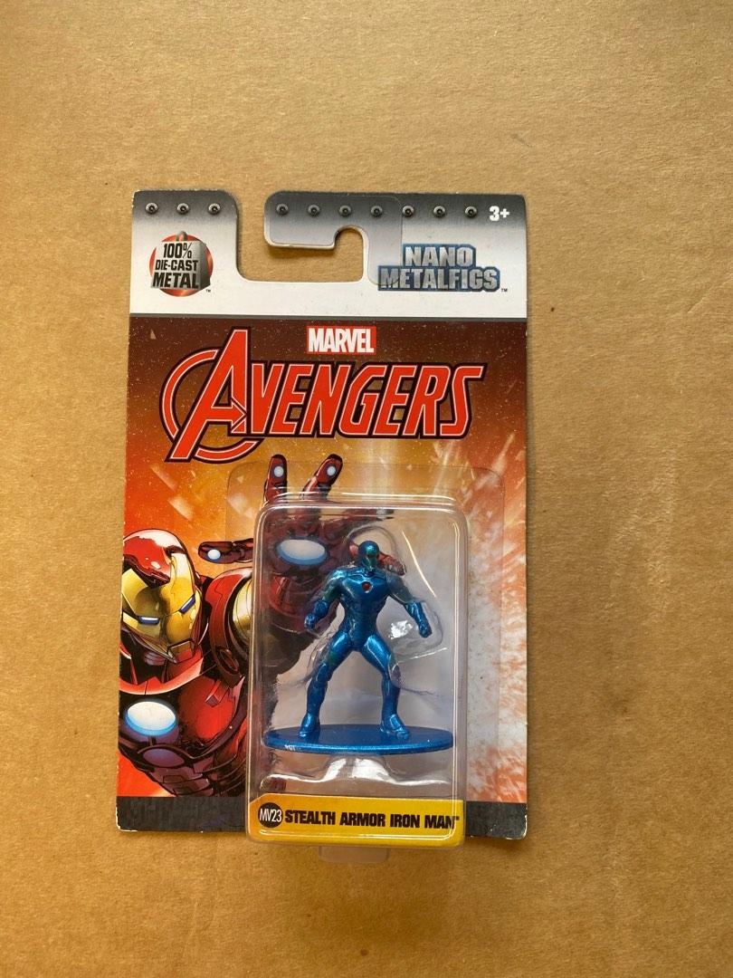 Nano metalfigs marvel war machine spider-man iron man spider-girl ...