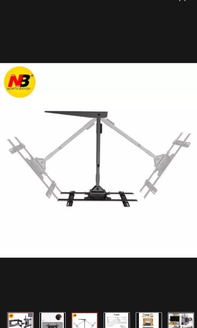 NB SP2 North Bayou Rotatable TV Mount Extendable to 712mm, TV & Home ...