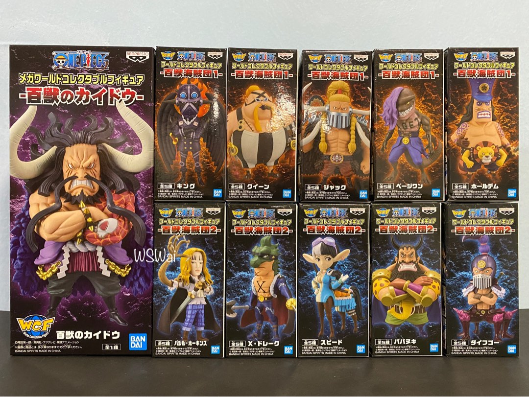 [NEW] One Piece - WCF - Mega Kaido + Beast Pirates Team, Hobbies & Toys ...