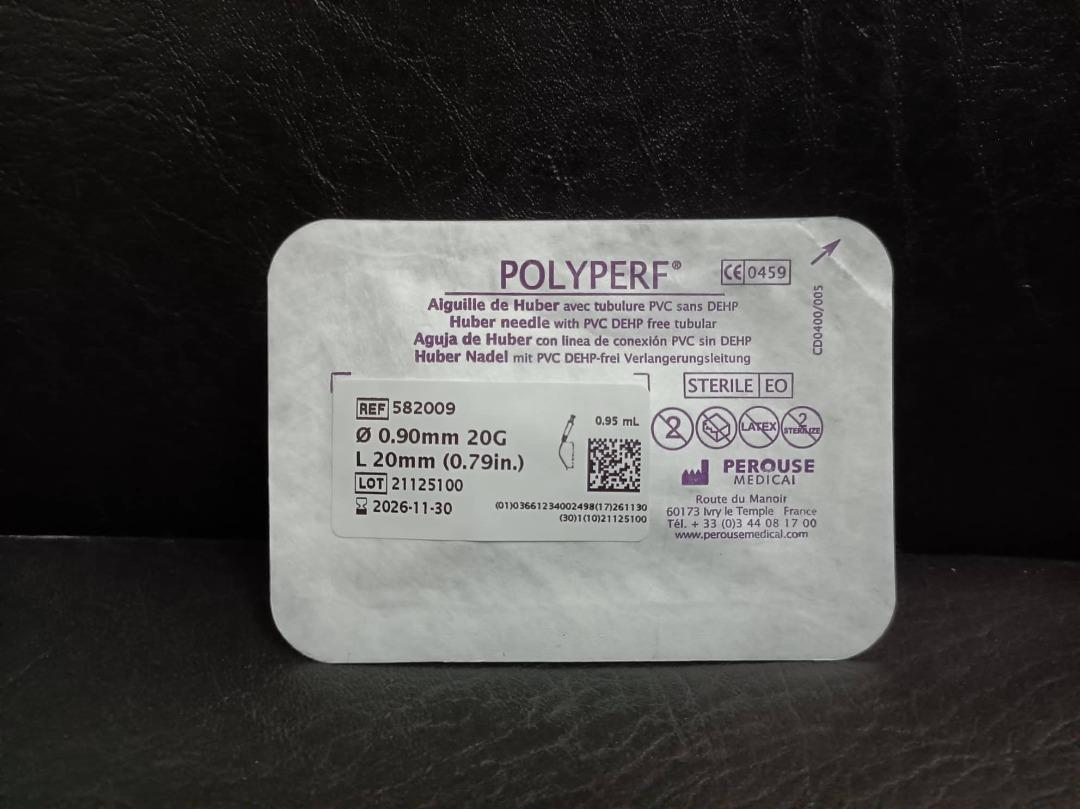 Non-Coring Needle / Huber Needle / Cytocan Needle, Health & Nutrition ...