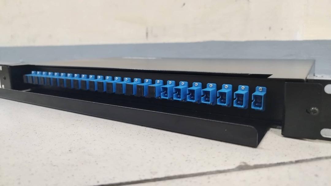 ODF-12 Optical Distribution Frame 12 Core With 12pcs SC Pigtail ...