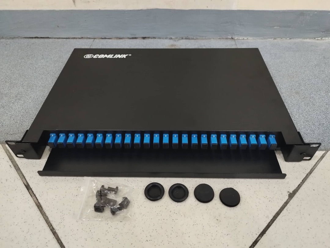 ODF-12 Optical Distribution Frame 12 Core With 12pcs SC Pigtail ...