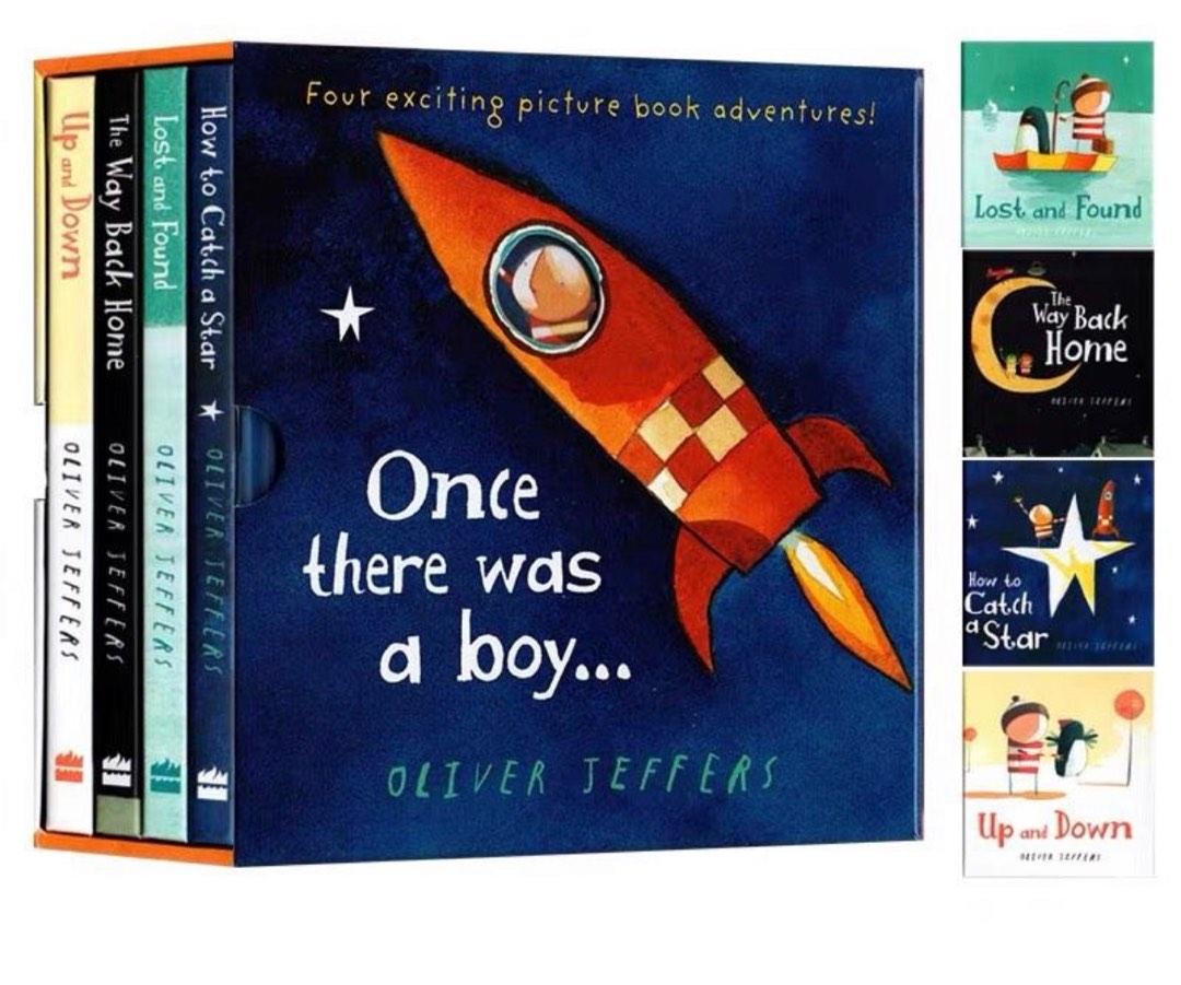 Oliver Jeffers Story Book collection - 4 books, Hobbies & Toys, Books ...