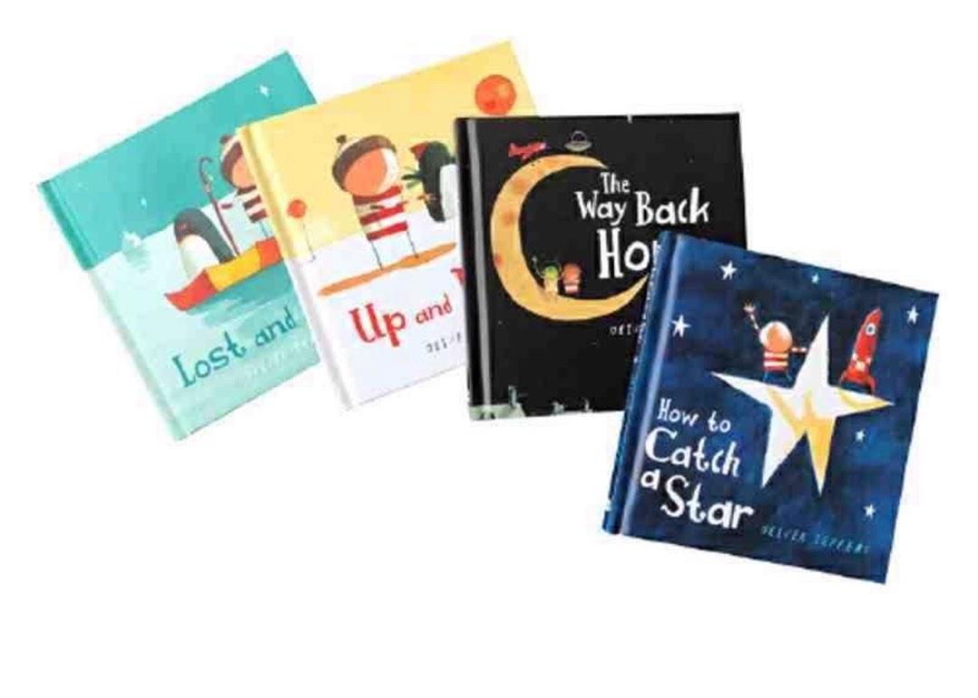 Oliver Jeffers Story Book collection - 4 books, Hobbies & Toys, Books ...