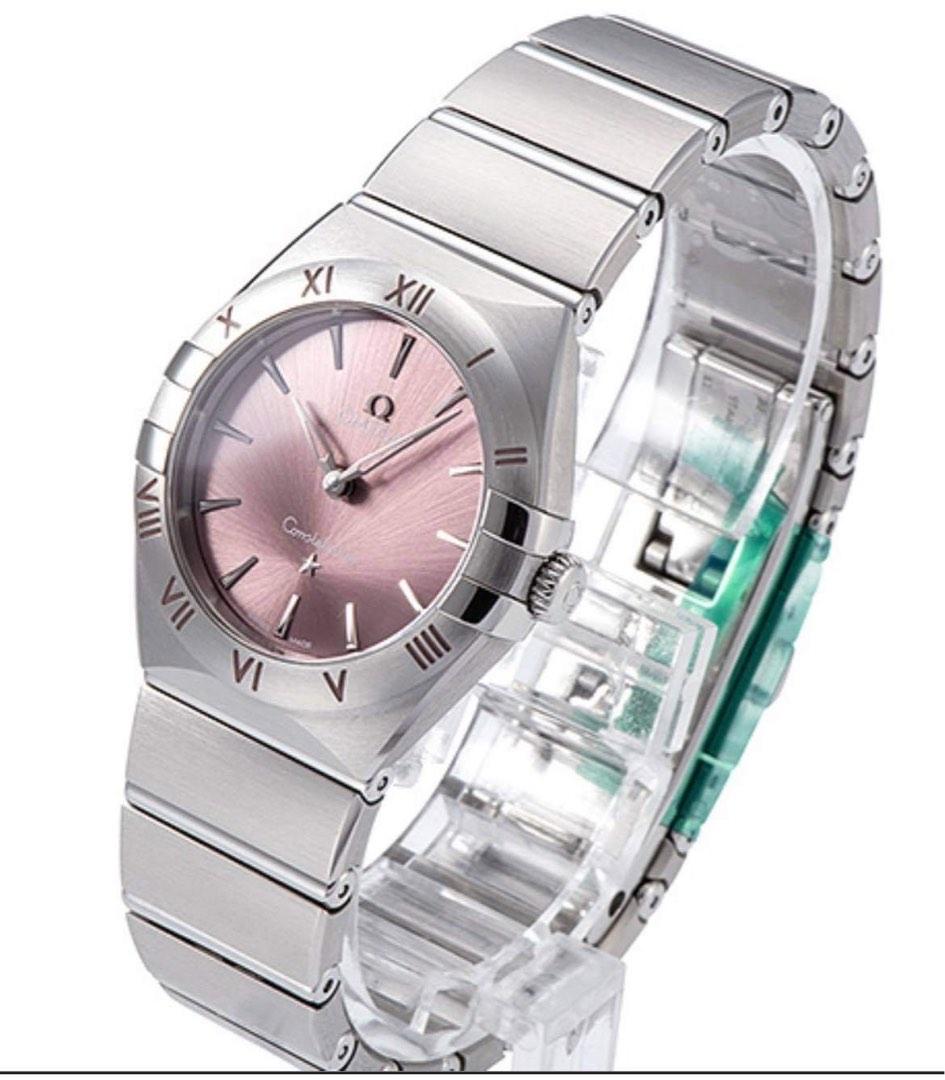 Omega Constellation Pink Dial, Women's Fashion, Watches & Accessories ...