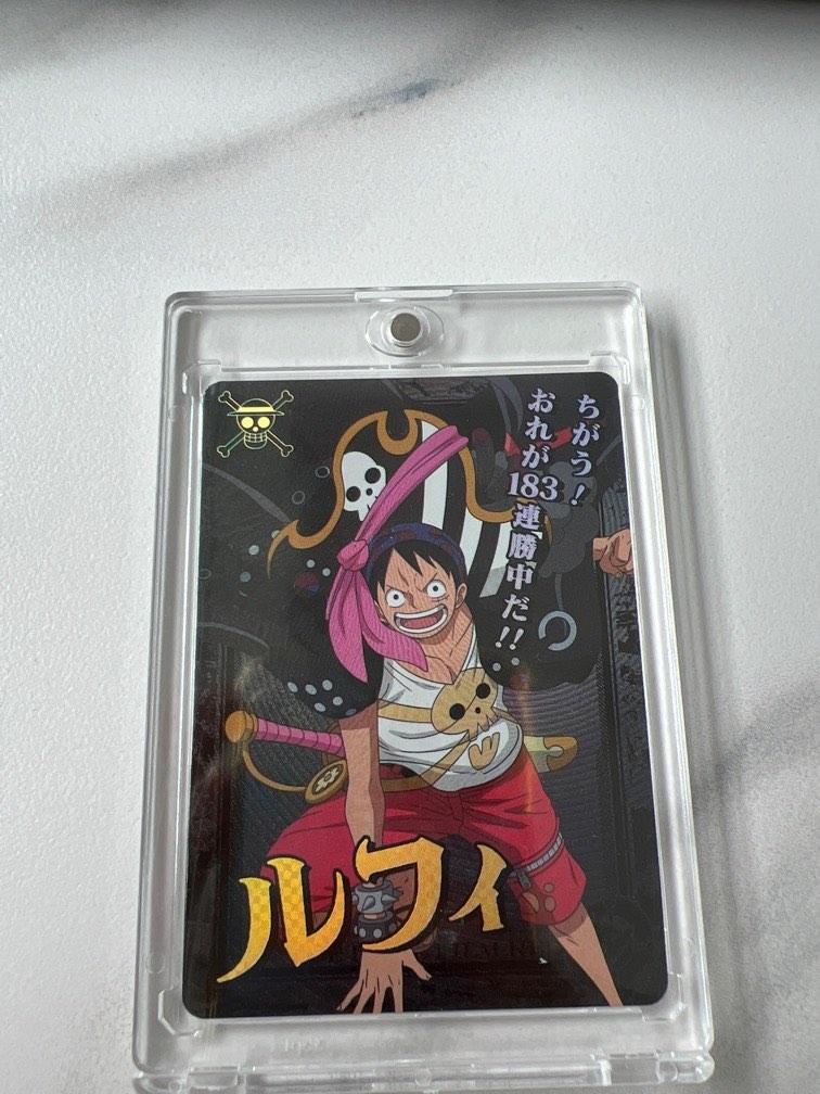 One piece film red collectibles card UR Luffy, Hobbies & Toys, Toys ...