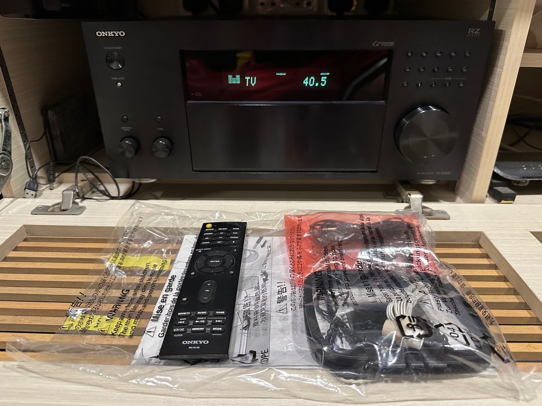Onkyo TX-RZ820 AV Receiver, TV & Home Appliances, TV & Entertainment ...