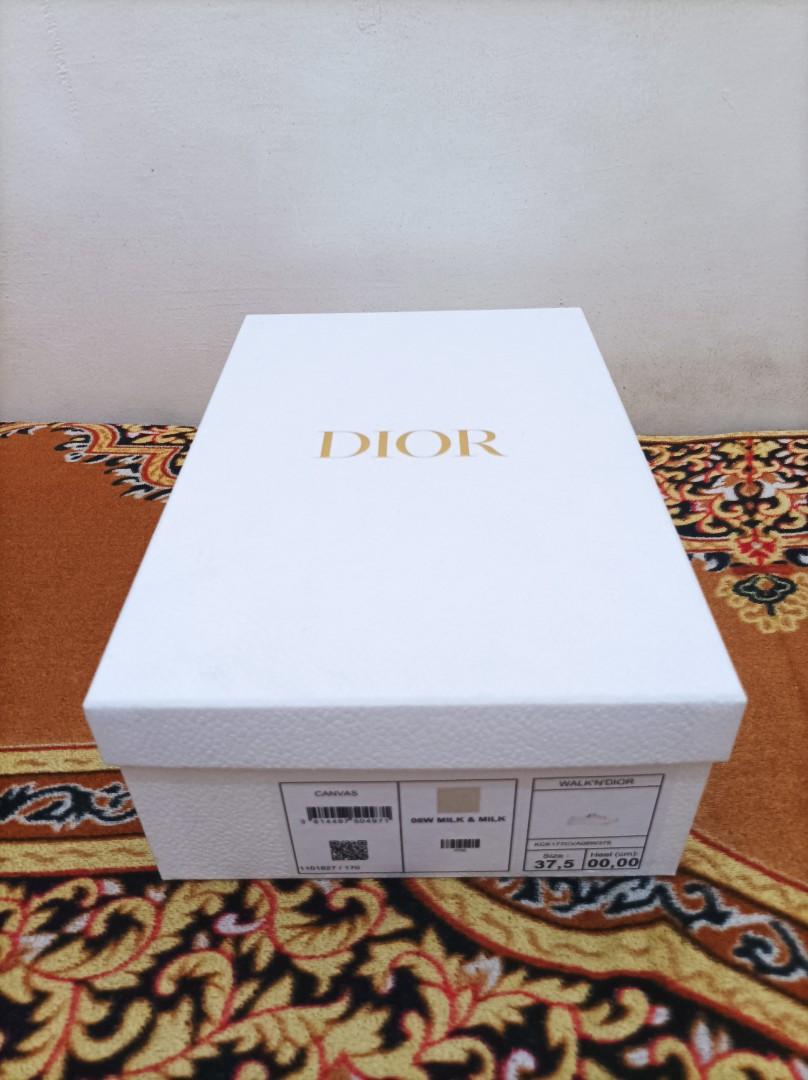 Original Dior shoe box with card, Luxury, Bags & Wallets on Carousell