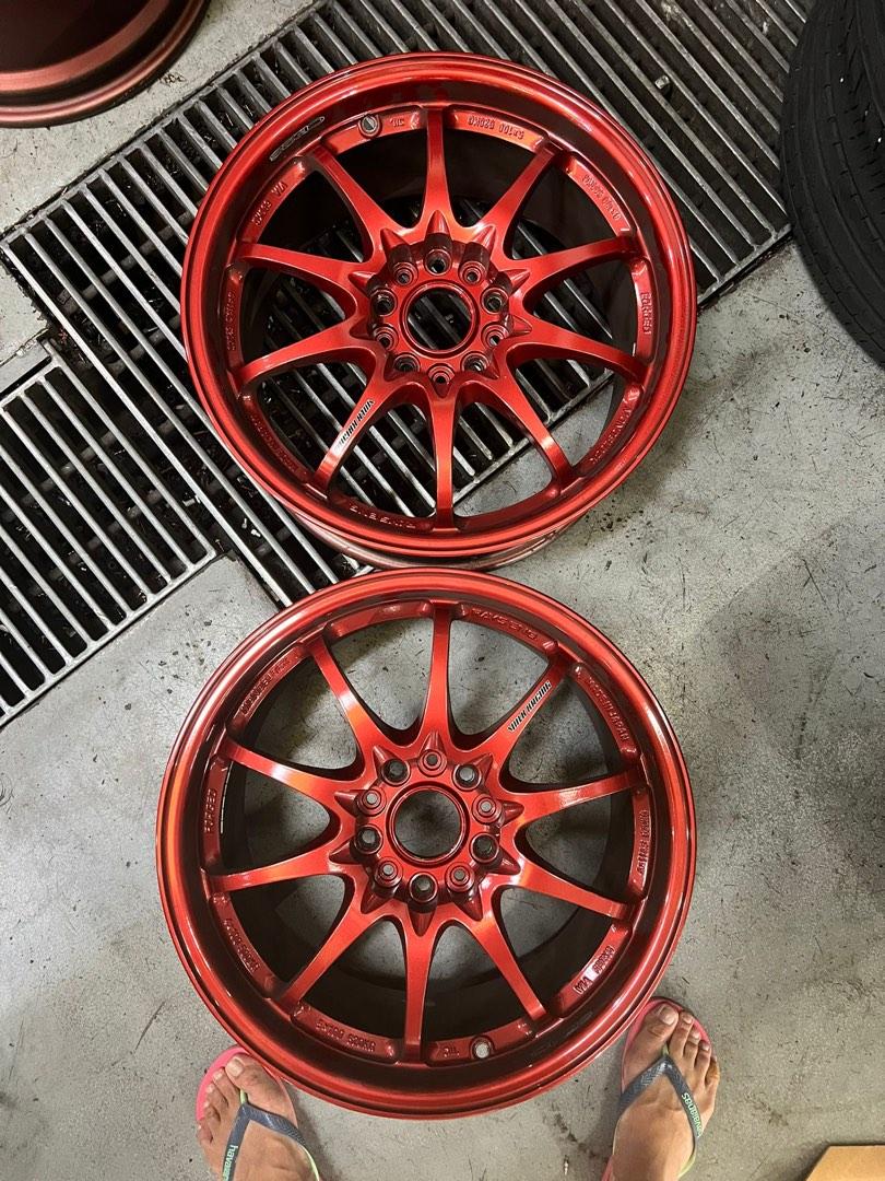 Original Rays Volk Racing CE28N, Car Accessories, Tyres & Rims on Carousell