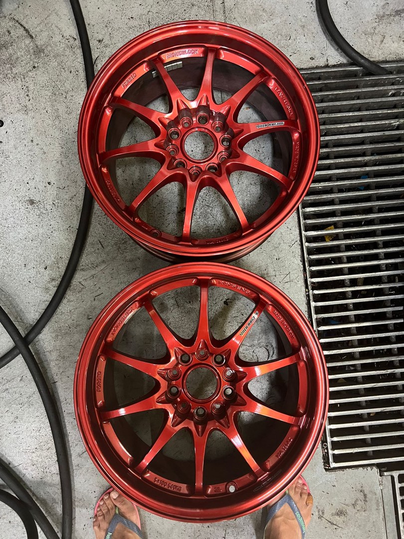 Original Rays Volk Racing CE28N, Car Accessories, Tyres & Rims on Carousell