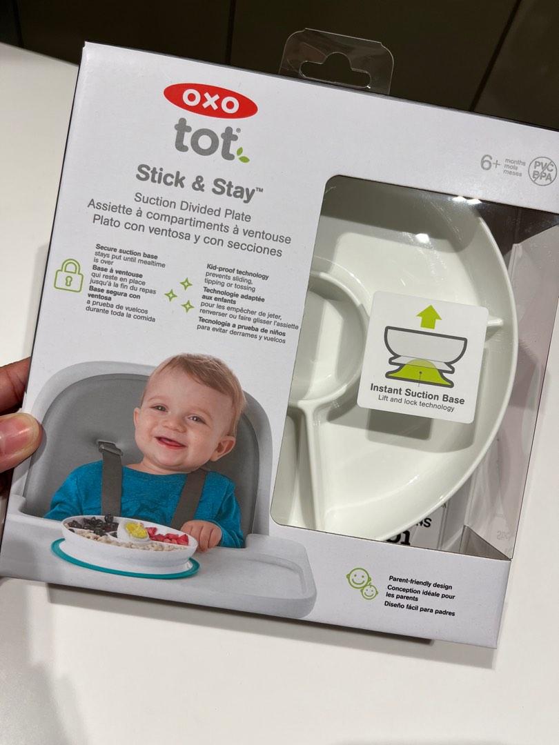 Oxo ToT Stick & Stay Plate, Babies & Kids, Nursing & Feeding, Weaning ...