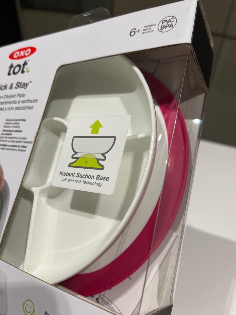 Oxo ToT Stick & Stay Plate, Babies & Kids, Nursing & Feeding, Weaning ...