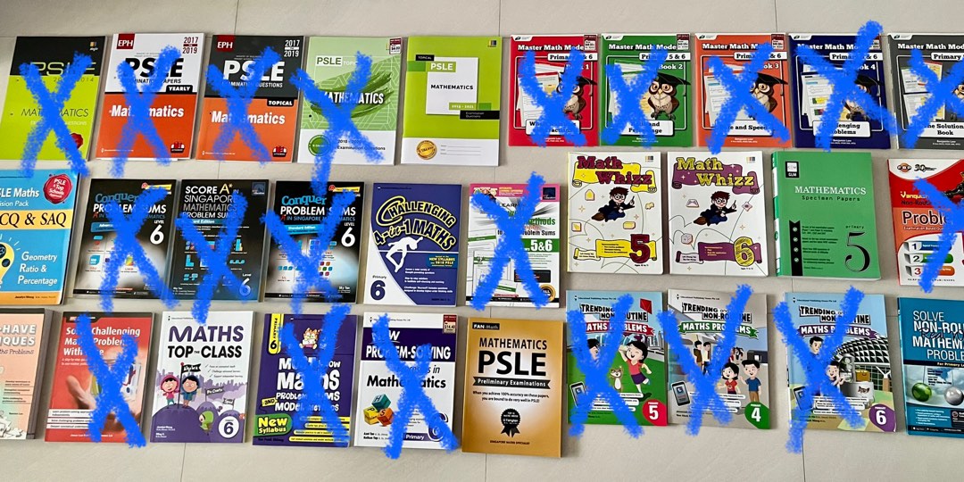 P4 P5 P6 PSLE Maths and Non-Routine Maths Problems Past Year PSLE ...
