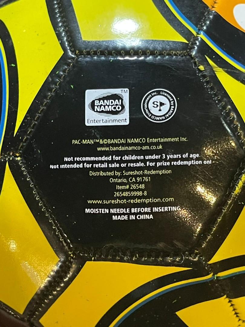 Pacman soccer ball bandai namco rare fun amusemant collectible, Sports ...