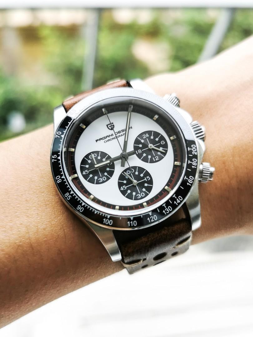 Pagani ‘Paul Newman Daytona’ Mecha-Quartz Chronograph, Men's Fashion, Watches & Accessories ...