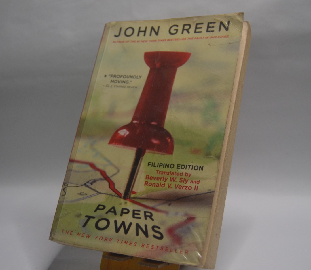Paper Towns by John Green Filipino Edition, Hobbies & Toys, Books ...