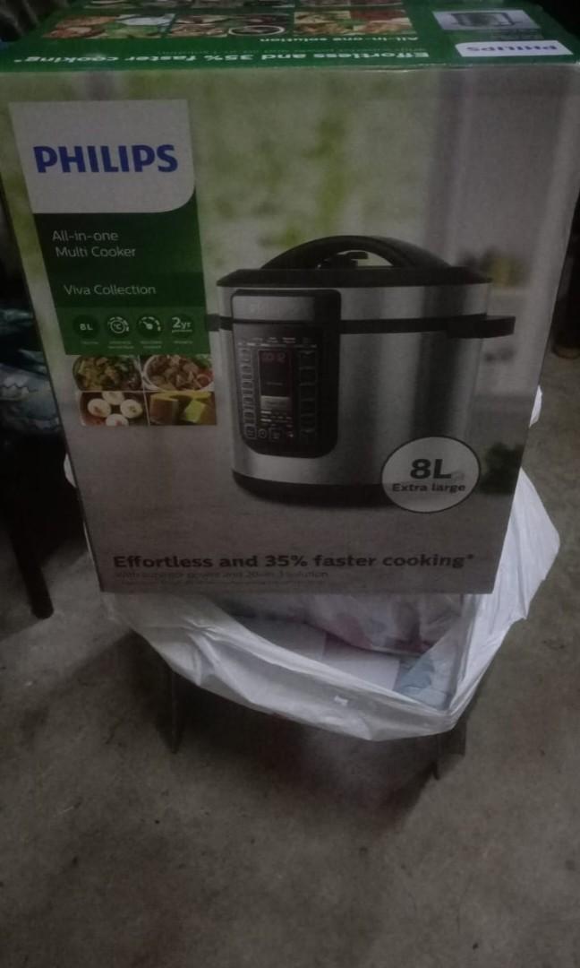 Philips multi cooker HD2238 BNIB, TV & Home Appliances, Kitchen ...