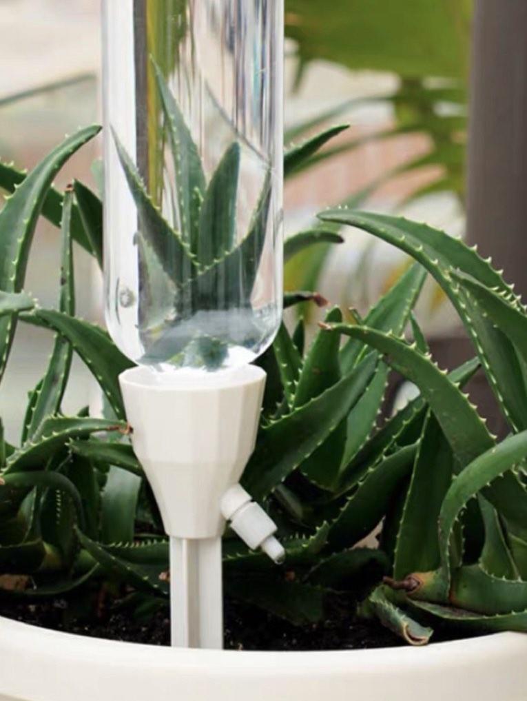 Plant self watering device with adjustable switch (bottle included ...