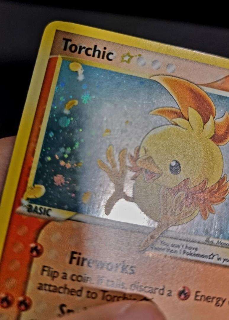 Pokemon Card 2004 Torchic Gold Star, Hobbies & Toys, Toys & Games on ...