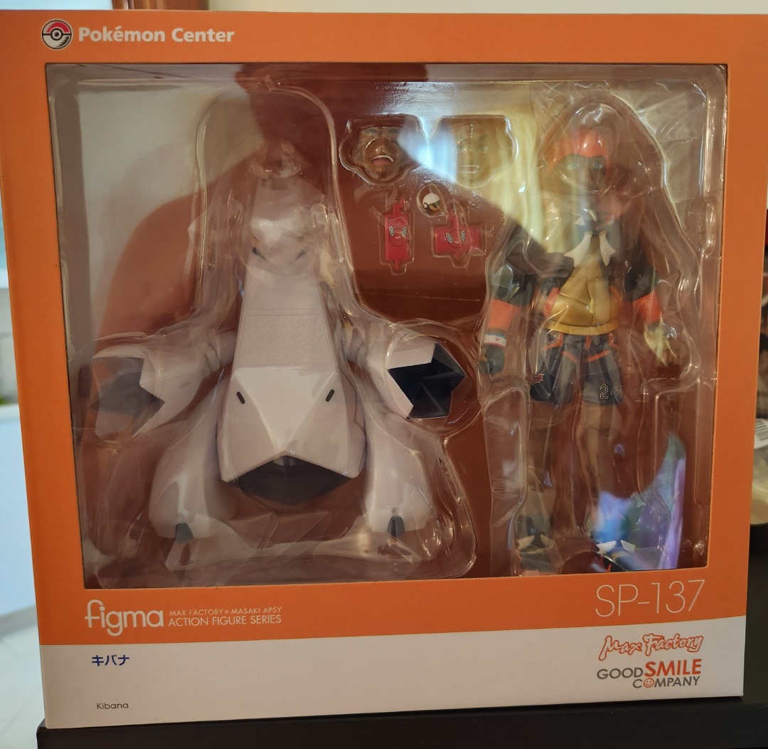 Pokemon figma Raihan Action Figure with Duraludon & Rotom Phone ...