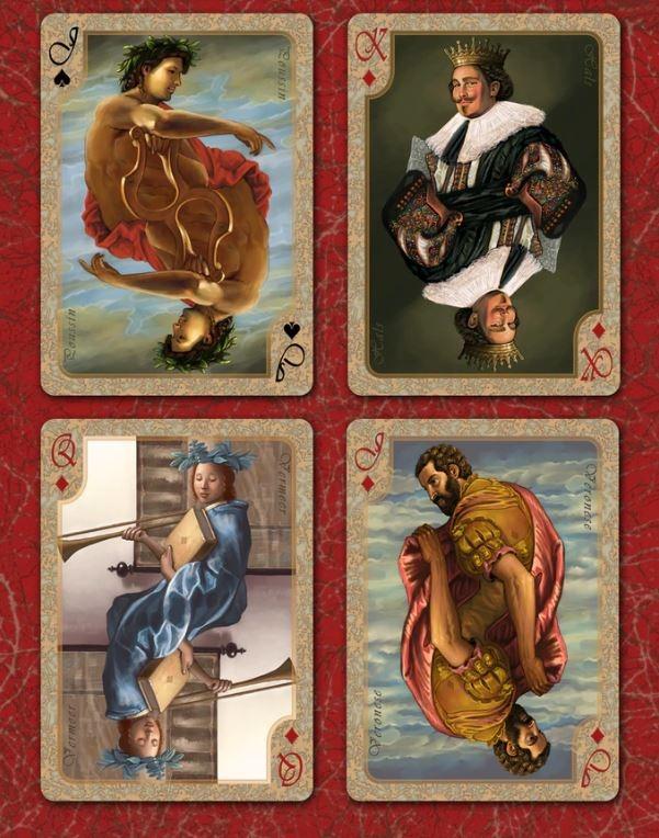 Poker Cards - Bicycle Old Masters V1 2014 edition Playing Cards, Mona ...