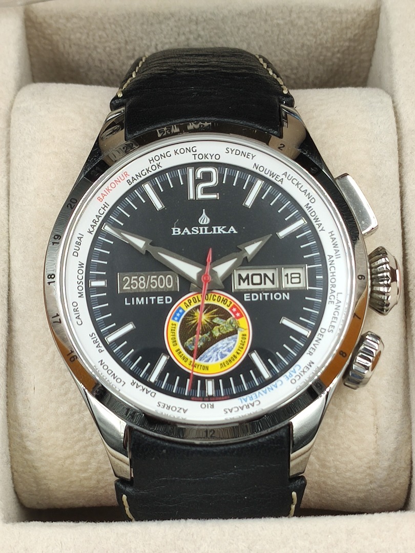 Poljot International Basilika Soyuz Apollo, Luxury, Watches on Carousell