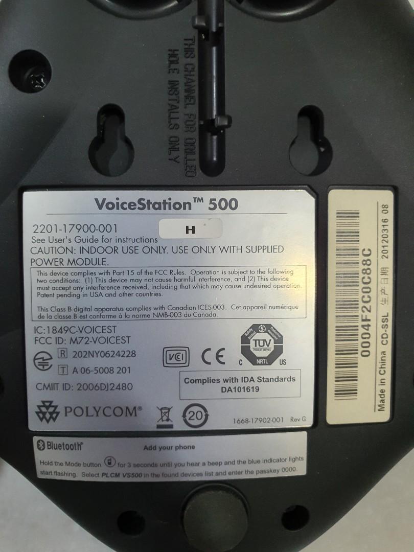 Polycom Voice Station 500, Computers & Tech, Office & Business ...