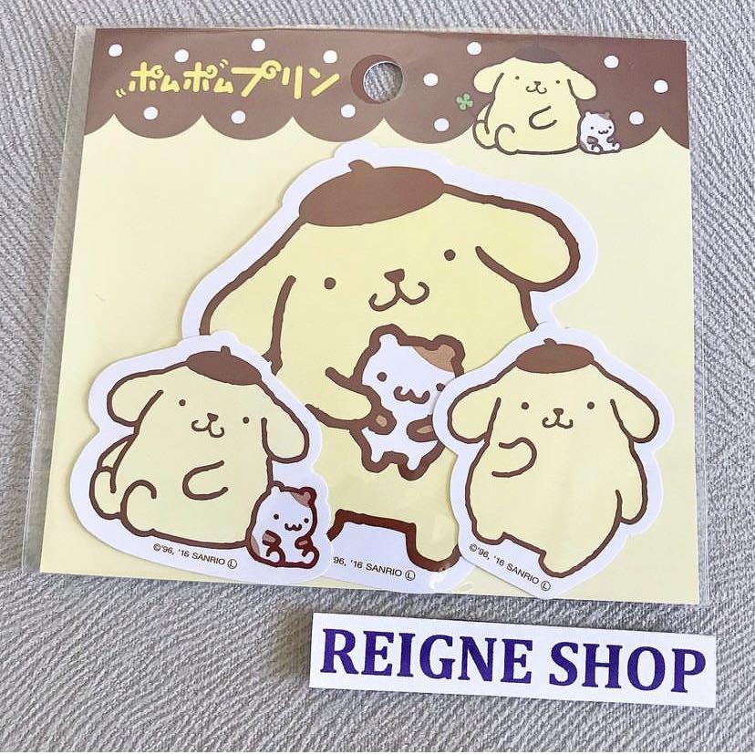 POMPOMPURIN STICKERS, Hobbies & Toys, Stationary & Craft, Other ...