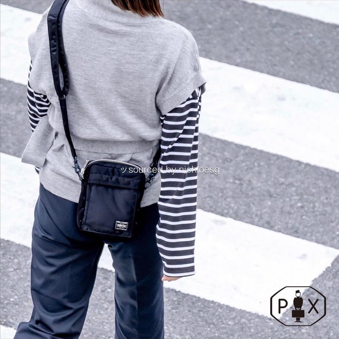 PORTER EXCHANGE TANKER VERTICAL SHOULDER BAG, Men's Fashion, Bags, Sling Bags on Carousell