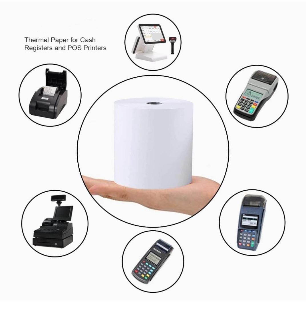 POS Receipt Thermal Paper Roll [80mm] *Premium Grade 10 Rolls, Hobbies ...