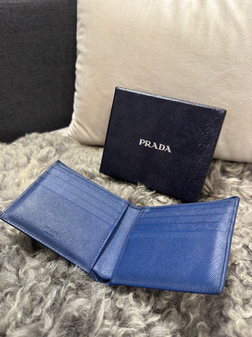 Prada Wallet, Men's Fashion, Watches & Accessories, Wallets & Card ...