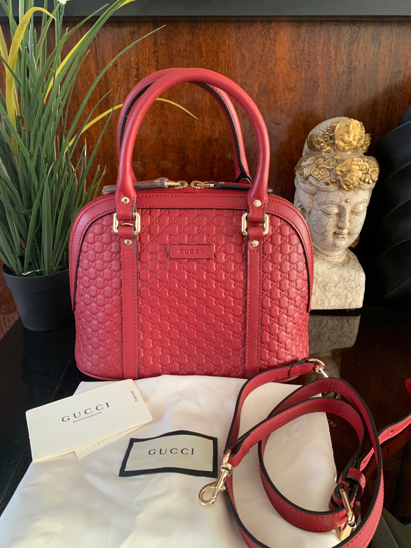 Preloved Gucci small dome, Women's Fashion, Bags & Wallets, Cross-body ...