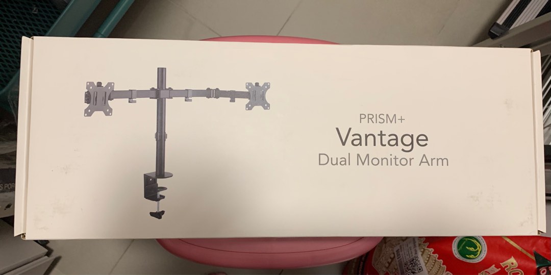 Prism+ Vantage dual monitor arms, Computers & Tech, Parts & Accessories ...