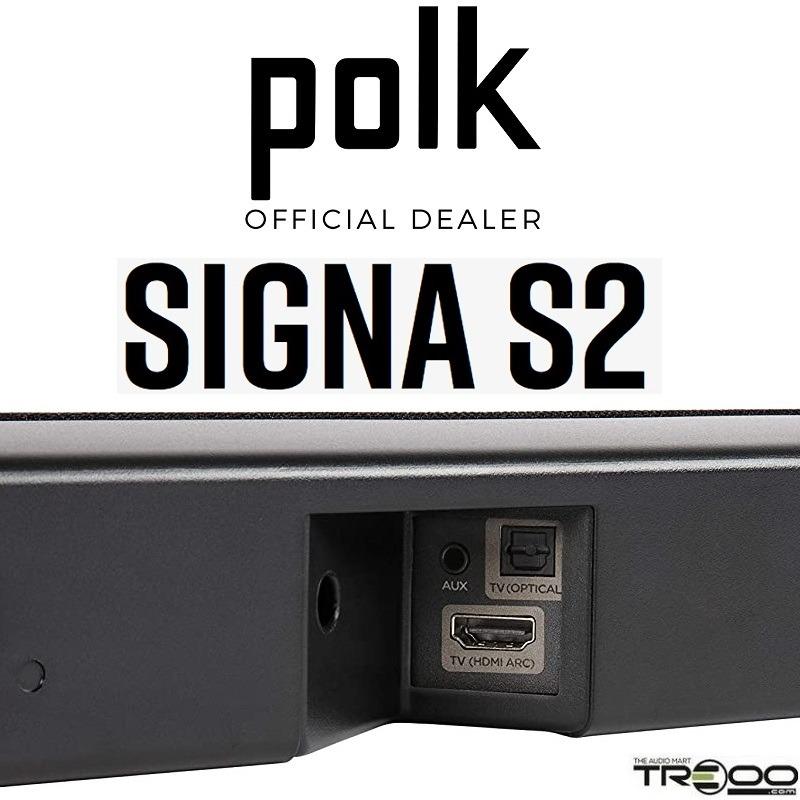 [PROMO!] Polk Audio Signa S2 Wireless Bluetooth Soundbar with Wireless ...