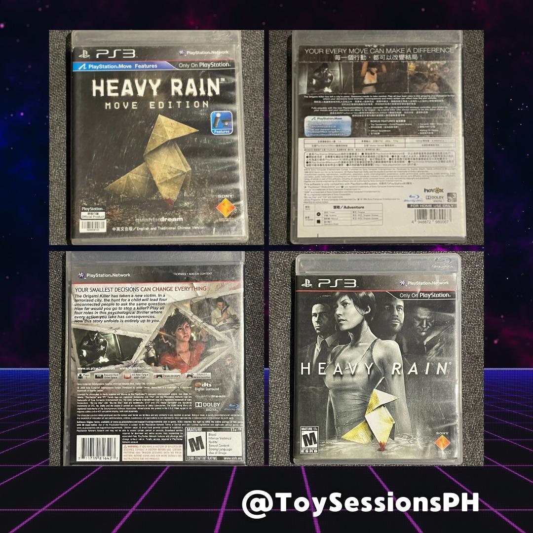 PS3 Game - Heavy Rain, Video Gaming, Video Games, PlayStation on Carousell