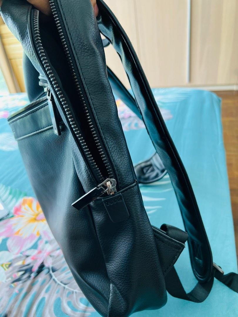 Pure leather Aldo backpack - laptop carry bag, Men's Fashion, Bags ...