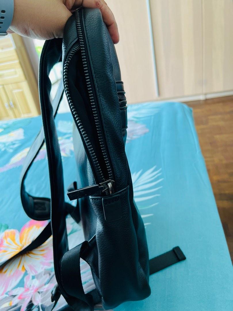 Pure leather Aldo backpack - laptop carry bag, Men's Fashion, Bags ...