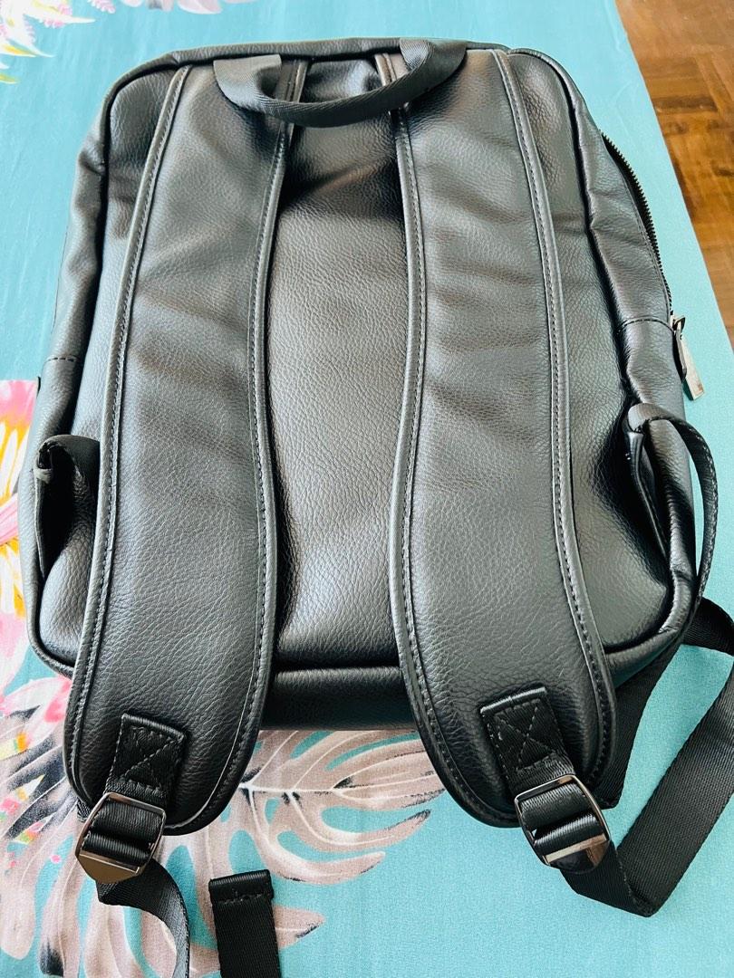 Pure leather Aldo backpack - laptop carry bag, Men's Fashion, Bags ...