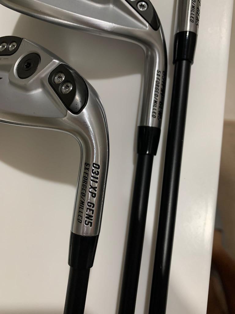 PXG Gen5 0311 XP Golf Iron (5-P) + Premium KBS shaft + PXG Grip, Sports ...
