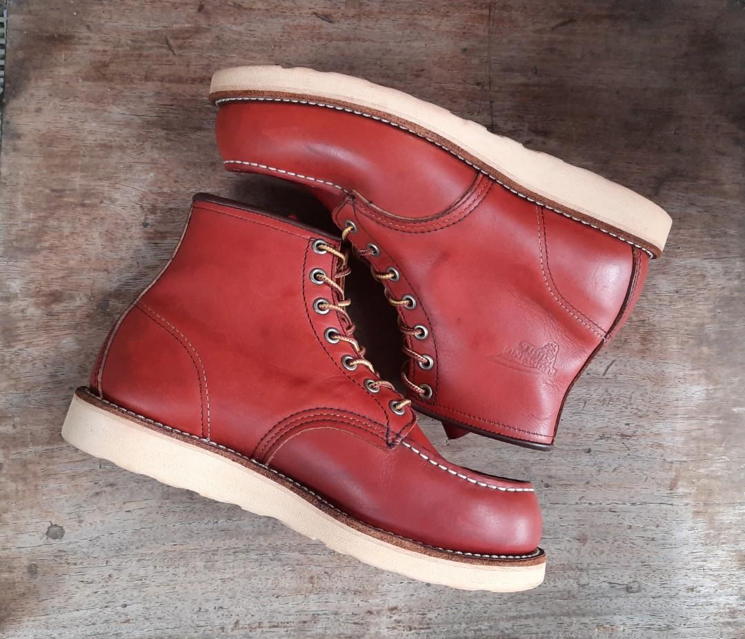 Red Wing 8131 Oro Russet Moc Toe Redwing, Men's Fashion, Footwear ...