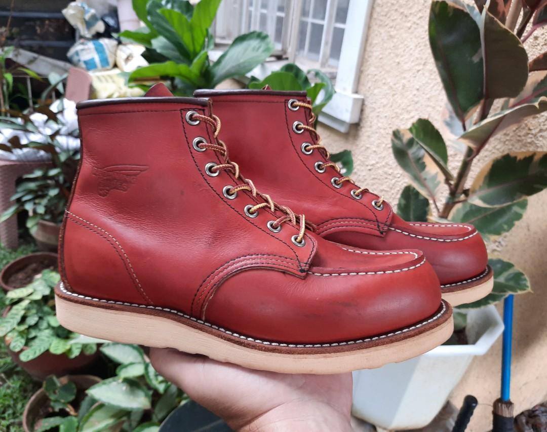 Red Wing 8131 Oro Russet Moc Toe Redwing, Men's Fashion, Footwear ...