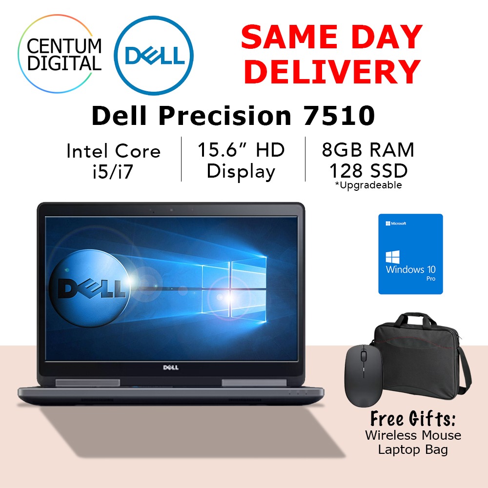 Refurbish Tip Top Condition Dell Precision 7510 i7 Core 16GB RAM 512 ...