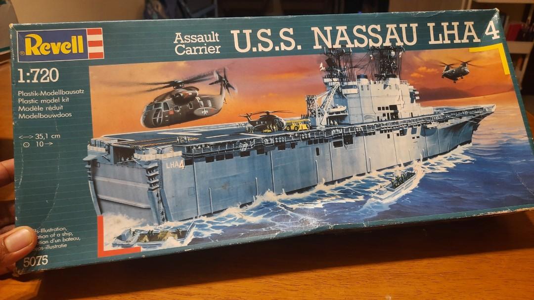 Revell USS Nassau LHA, Hobbies & Toys, Toys & Games on Carousell