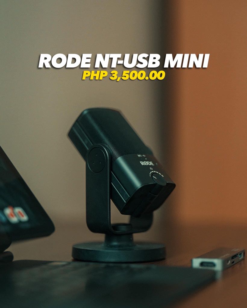 Rode NT-USB Mini, Audio, Microphones on Carousell