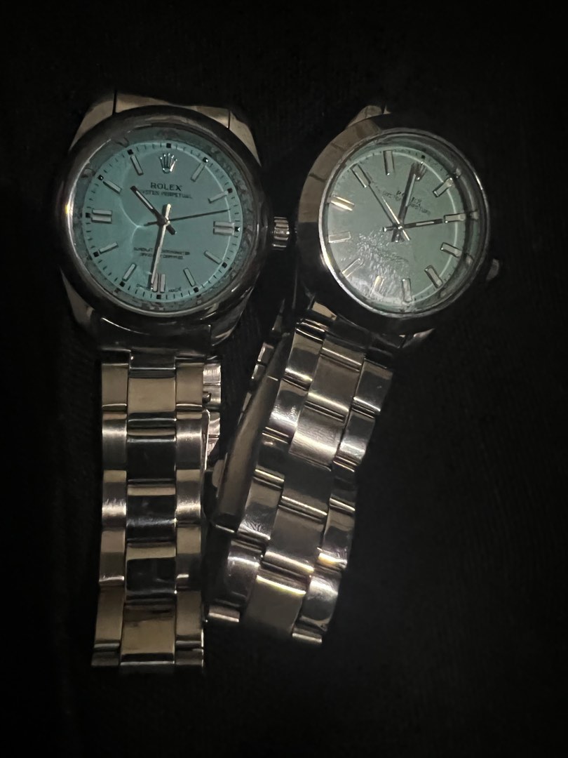 Rolex OP Tiffany copy, Men's Fashion, Watches & Accessories, Watches on ...