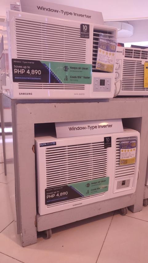 SAMSUNG WINDOW TYPE INVERTER AIRCON, TV & Home Appliances, Air ...