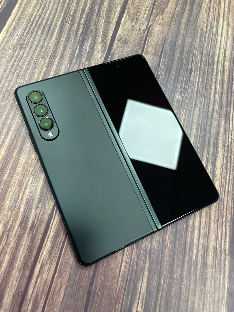 Samsung z fold 3 512g, 手機及配件, 手機, Android 安卓手機, Samsung 三星在旋轉拍賣