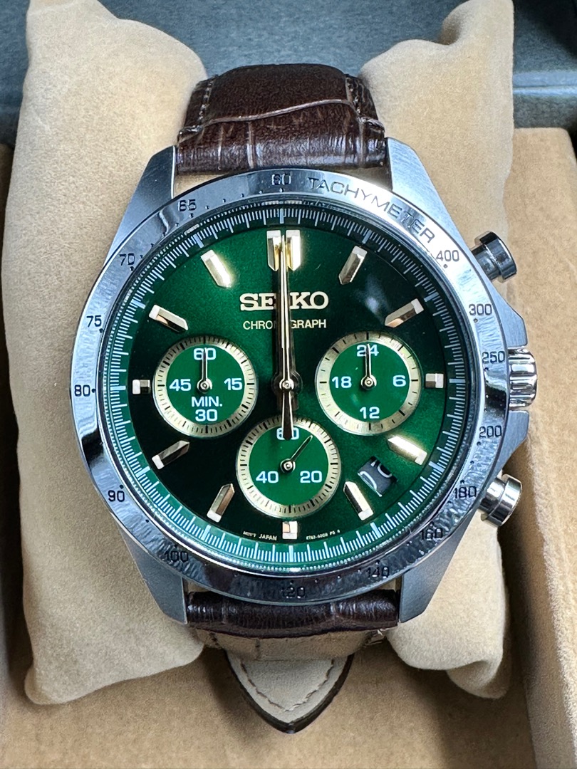 Seiko Spirit SBTR017 Quartz Chronograph, Men's Fashion, Watches ...