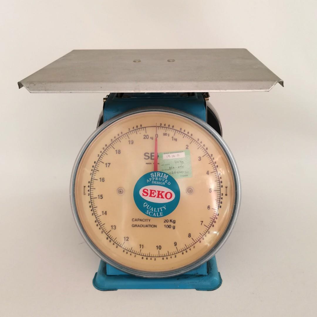 SEKO Penimbang 20kg (double face) | Weight Scale 20kg (double face ...